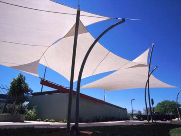 Gallery: Commercial Applications - Polyfab USA - Shade Sails and Webbing